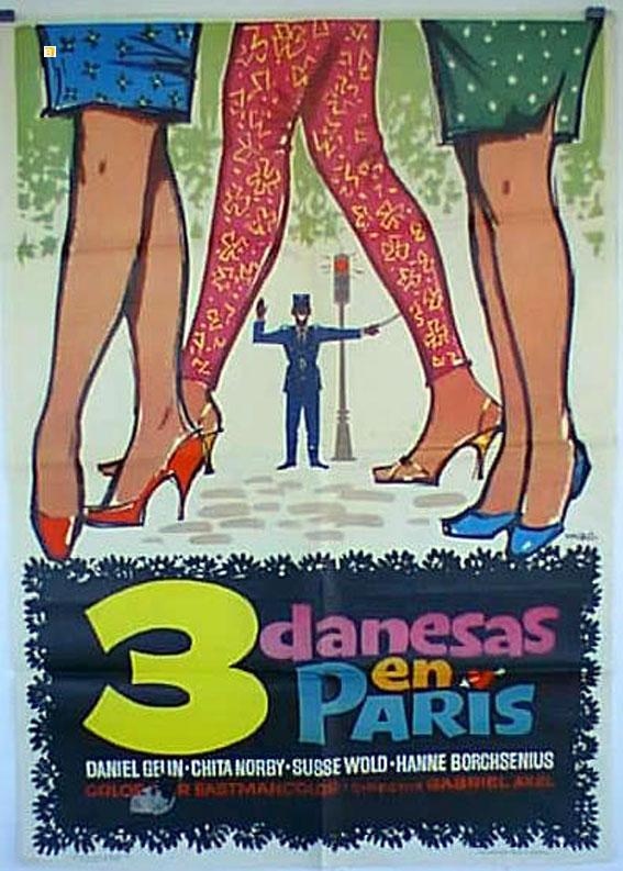 Sección visual de 3 danesas en París - FilmAffinity