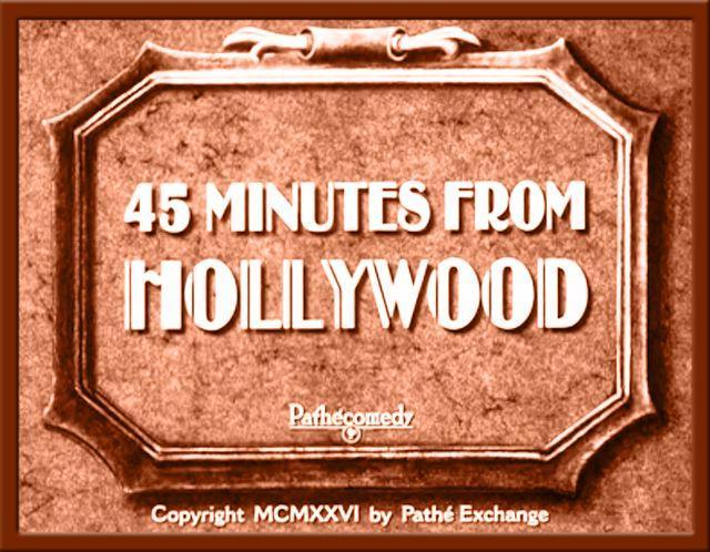 Image gallery for 45 Minutes from Hollywood (S) - FilmAffinity