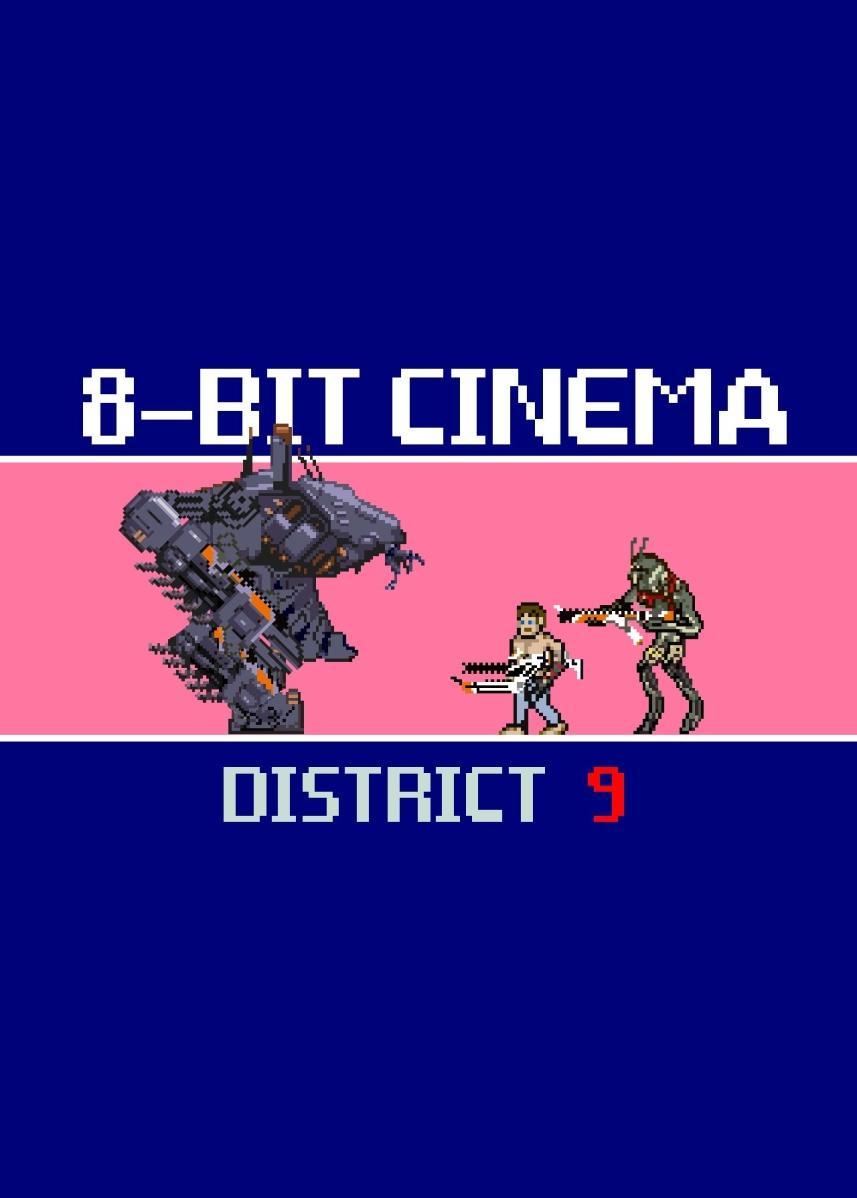 Sección visual de 8 Bit Cinema: District 9 (C) - FilmAffinity