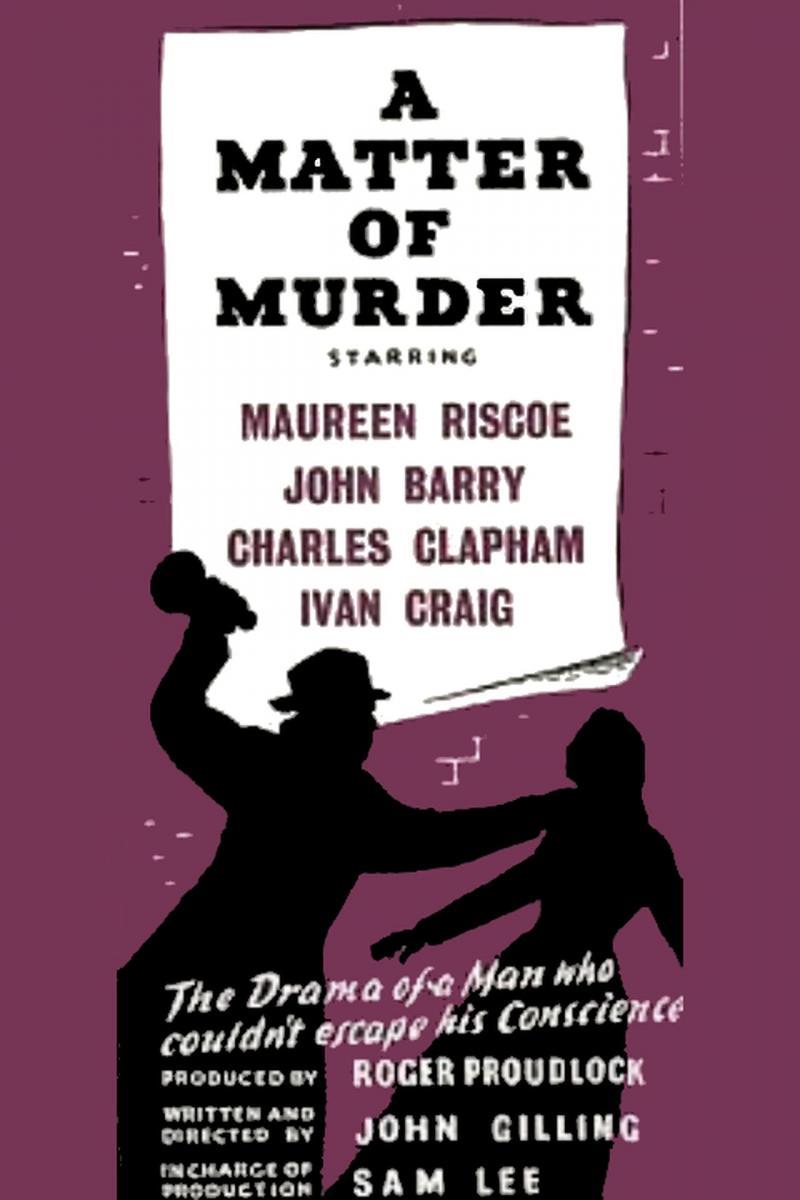 A Matter of Murder (1949) - FilmAffinity
