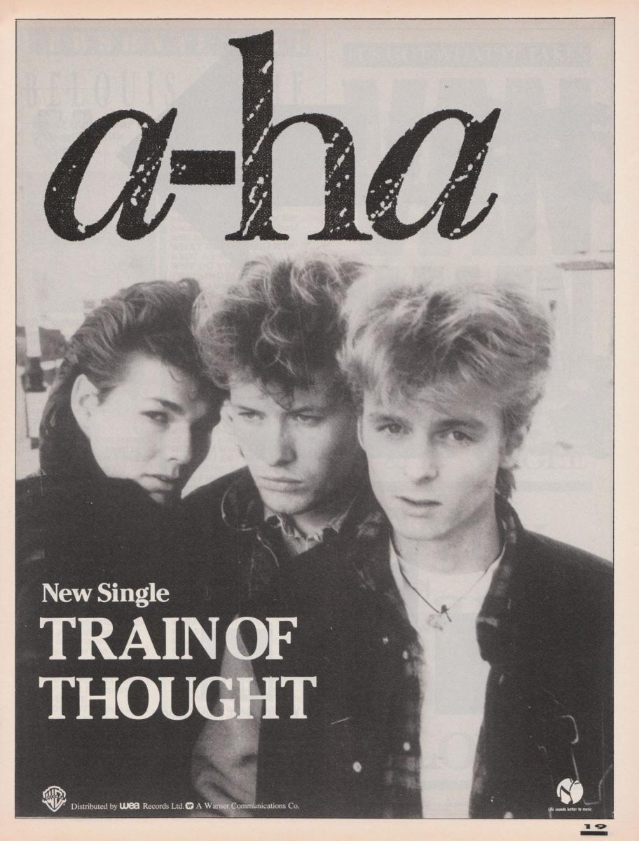 Sección visual de A-ha: Train of Thought (Vídeo musical) - FilmAffinity