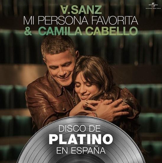 Sección visual de Alejandro Sanz & Camila Cabello: Mi persona favorita ...