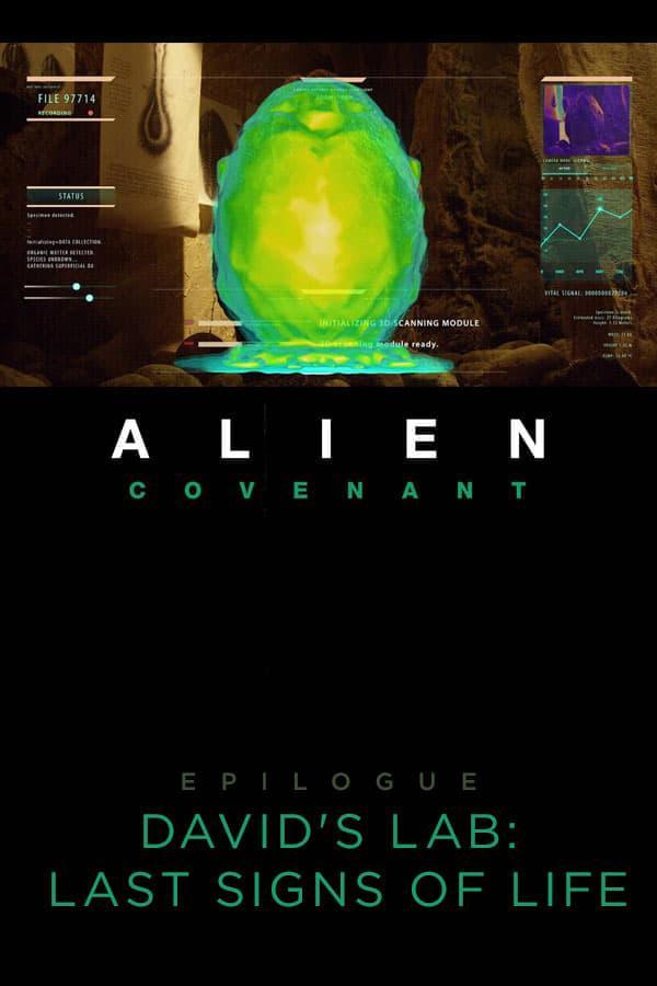 Sección visual de Alien: Covenant – Epilogue: David’s Lab – Last Signs ...