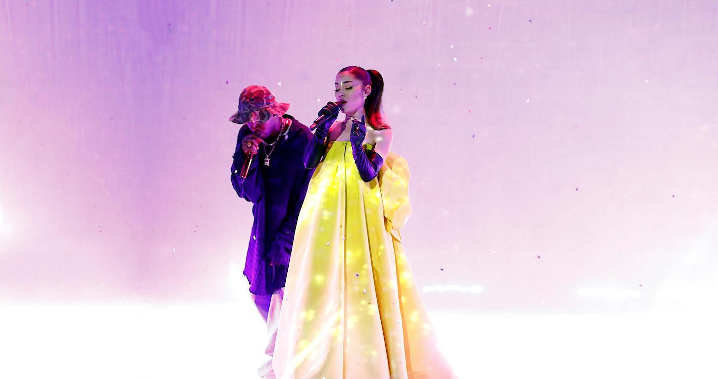 Image gallery for Ariana Grande & Kid Cudi: Just Look Up (Music Video ...