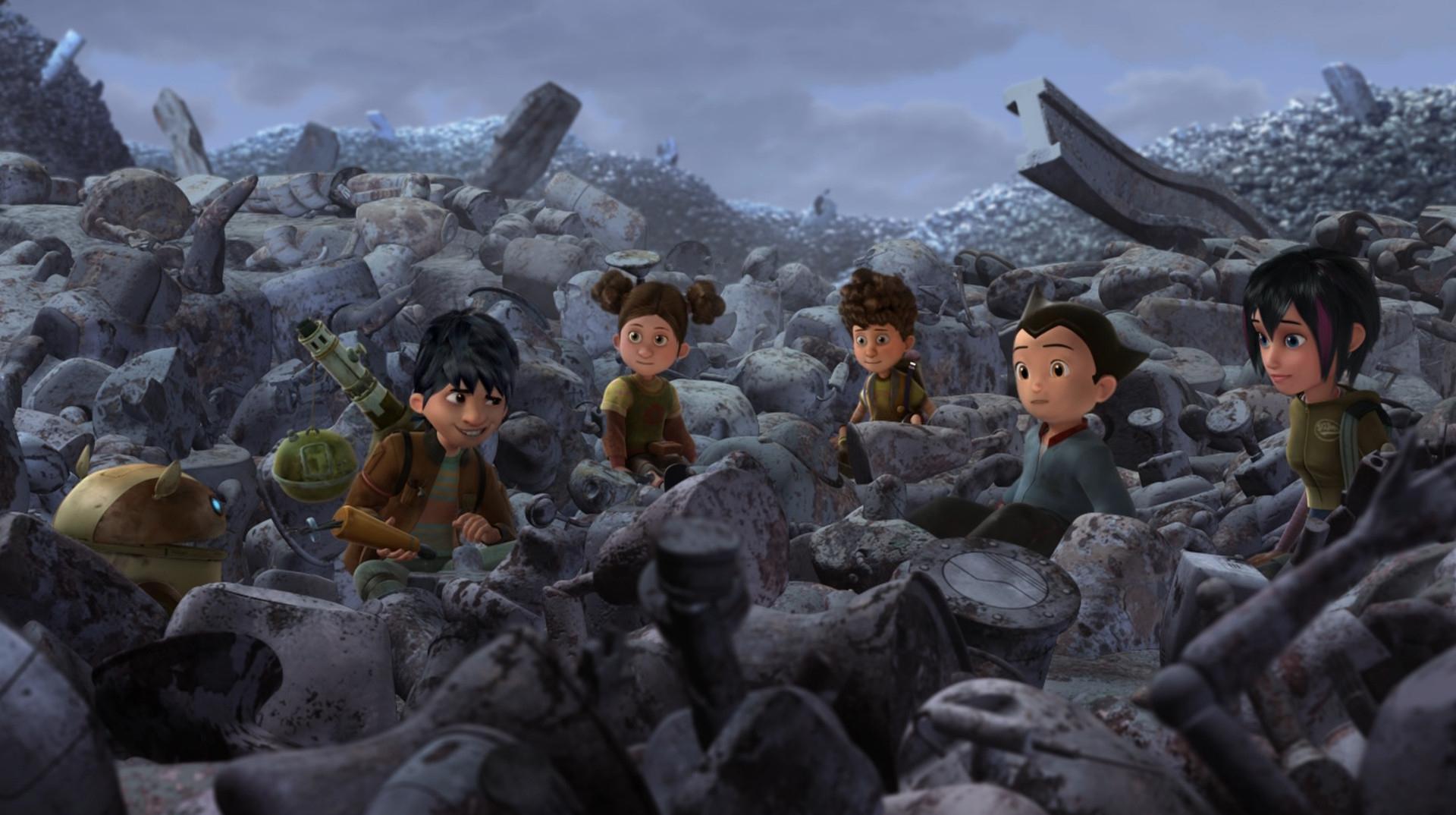 Sección visual de Astro Boy vs. The Junkyard Pirates (C) - FilmAffinity