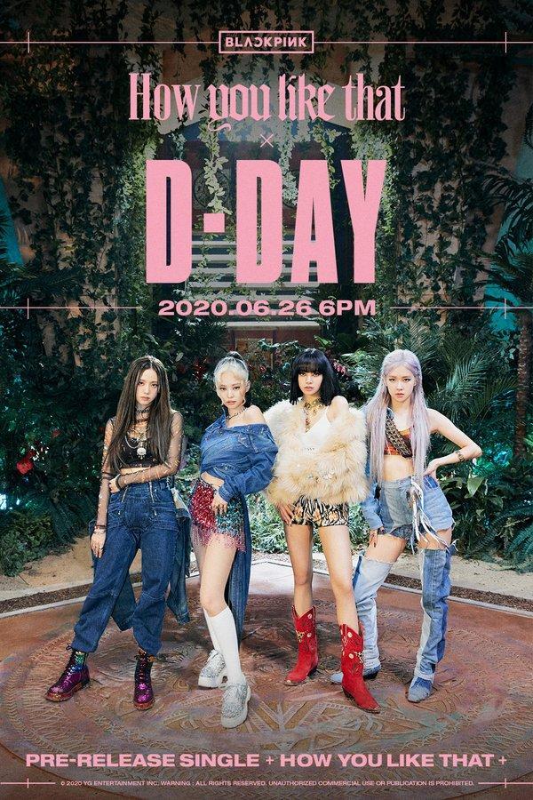 Sección visual de Blackpink: How You Like That (Vídeo musical ...
