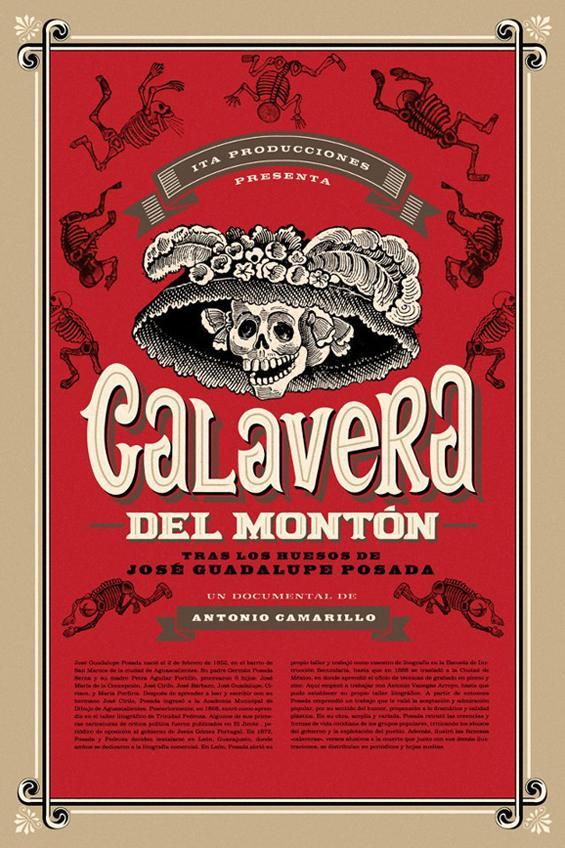Sección visual de Calavera del montón, tras los huesos de José Guadalupe Posada - FilmAffinity