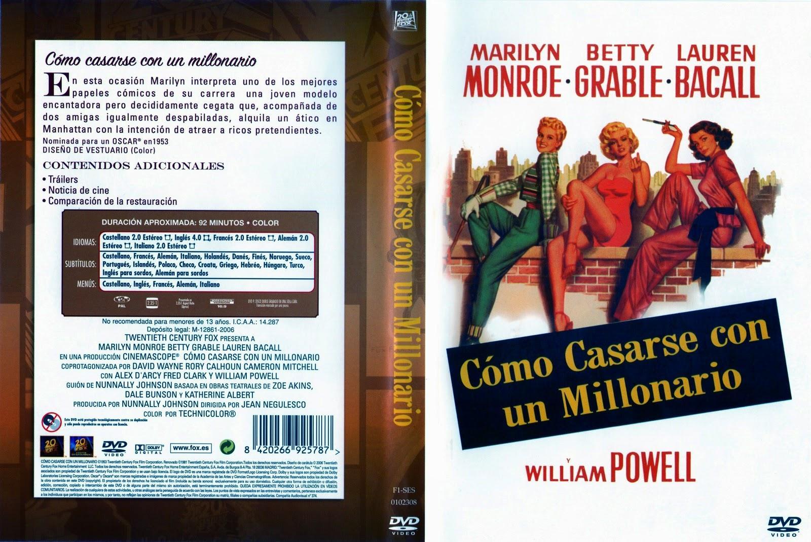 Sección visual de Cómo casarse con un millonario - FilmAffinity