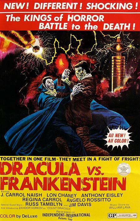 Sección visual de Drácula vs. Frankenstein - FilmAffinity