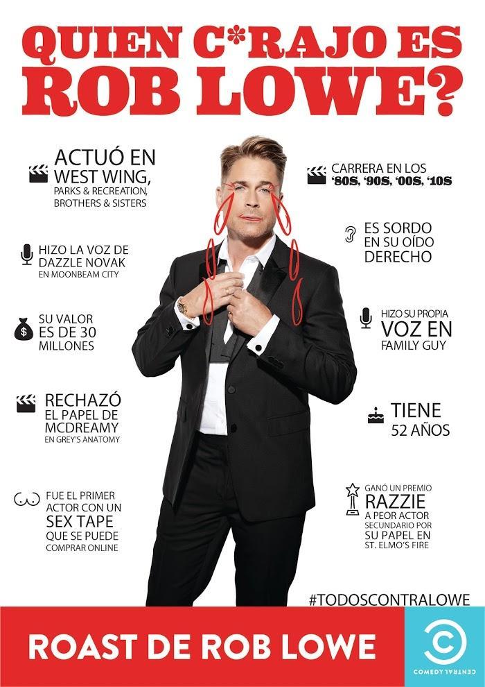 Sección visual de El Roast de Rob Lowe (TV) - FilmAffinity