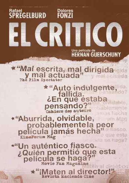Sección visual de El crítico - FilmAffinity