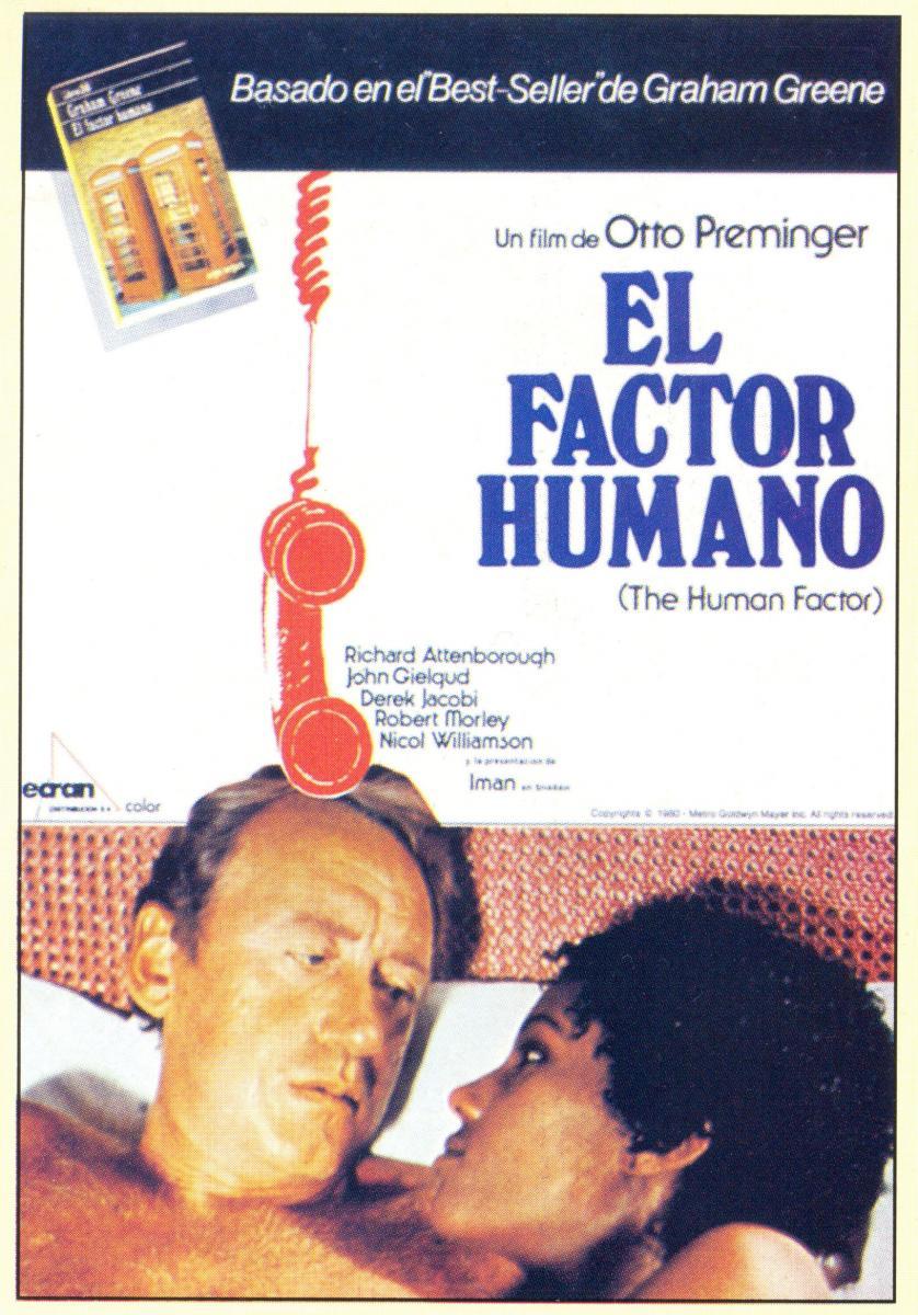 Sección visual de El factor humano - FilmAffinity