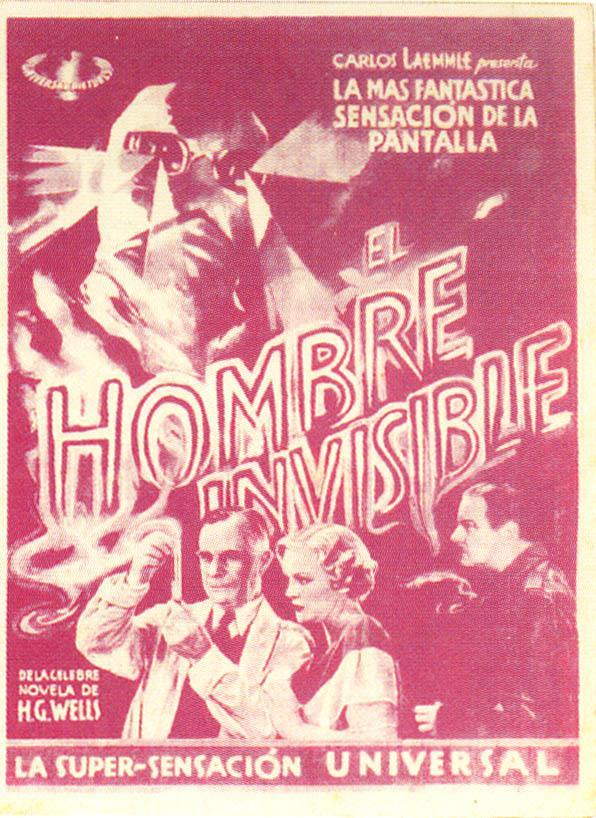 Sección visual de El hombre invisible - FilmAffinity