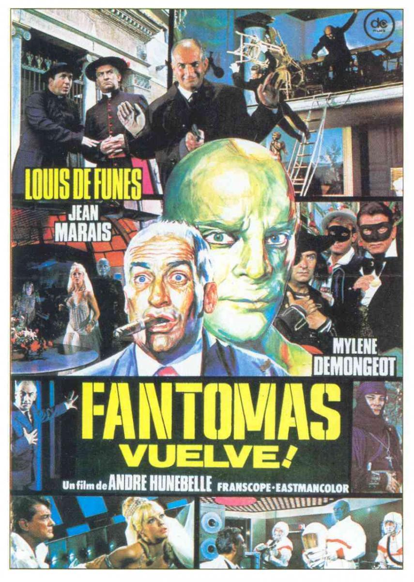 Image gallery for Fantomas Strikes Back (The Vengeance of Fantomas ...