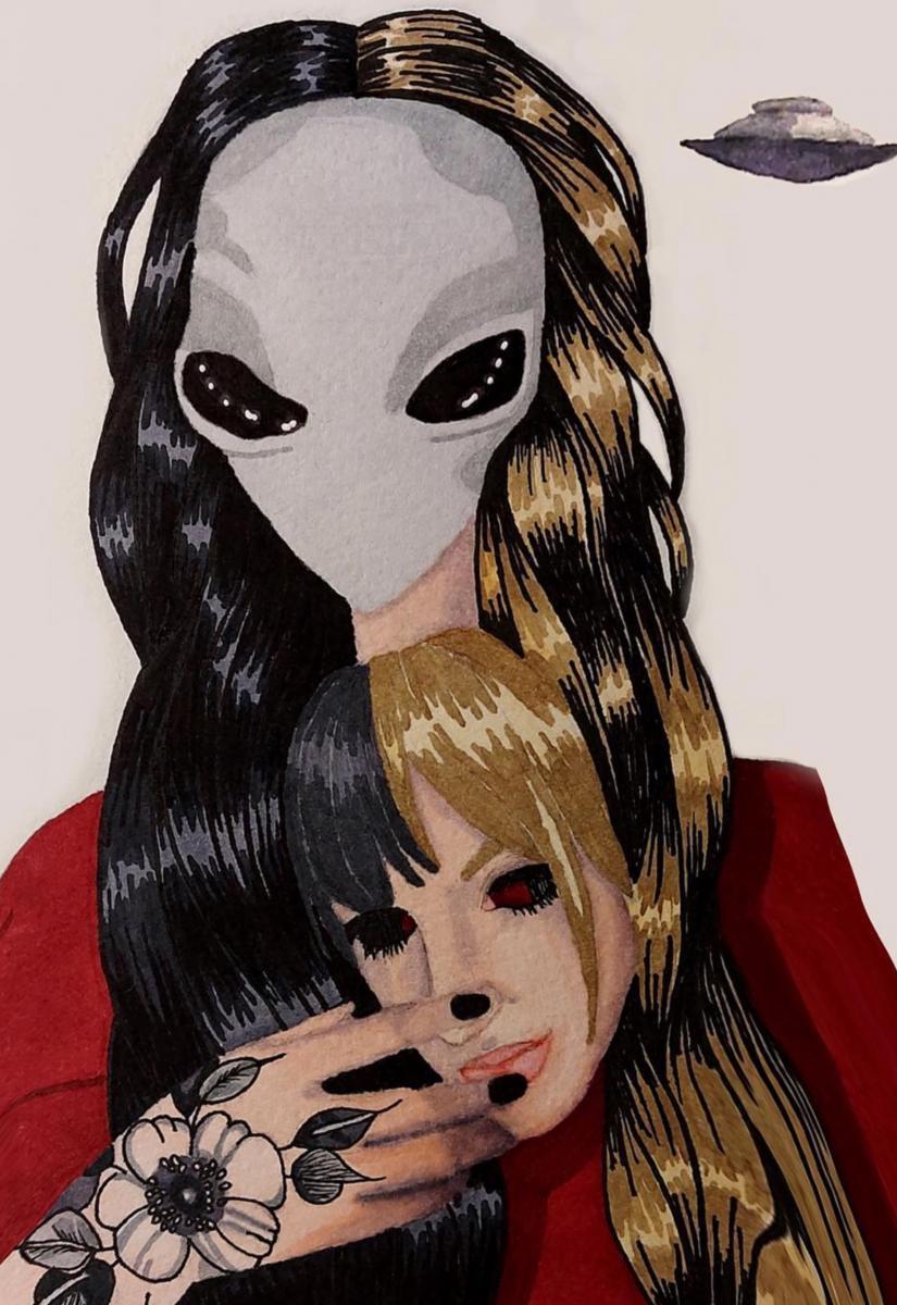 Sección visual de Fløre: Alien (Vídeo musical) - FilmAffinity