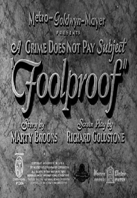 Sección visual de Foolproof (C) - FilmAffinity