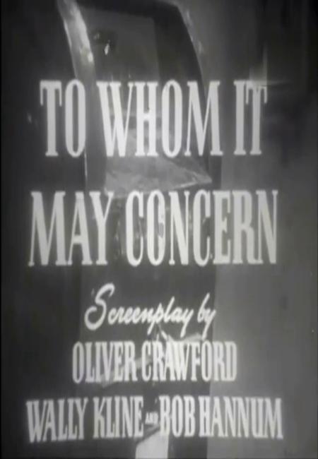 Image gallery for Four Star Playhouse: To Whom it May Concern (TV) (S) - FilmAffinity