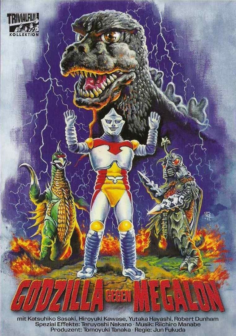 Sección visual de Godzilla contra Megalon - FilmAffinity