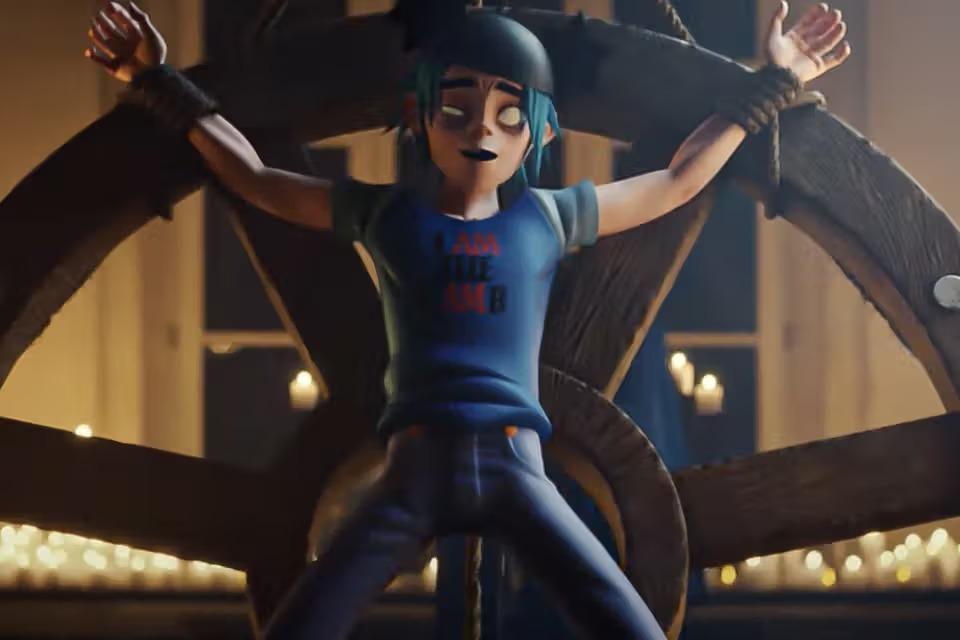Sección visual de Gorillaz ft. Adeleye Omotayo: Silent Running (Vídeo musical) - FilmAffinity