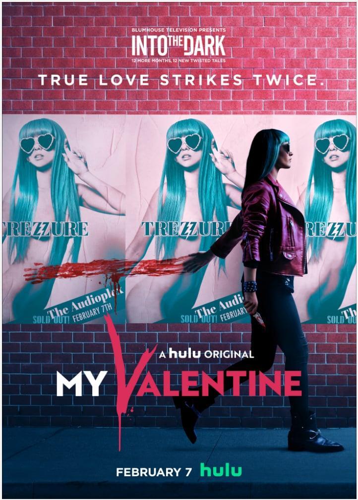 Cartel De La Pelicula San Valentin Azul