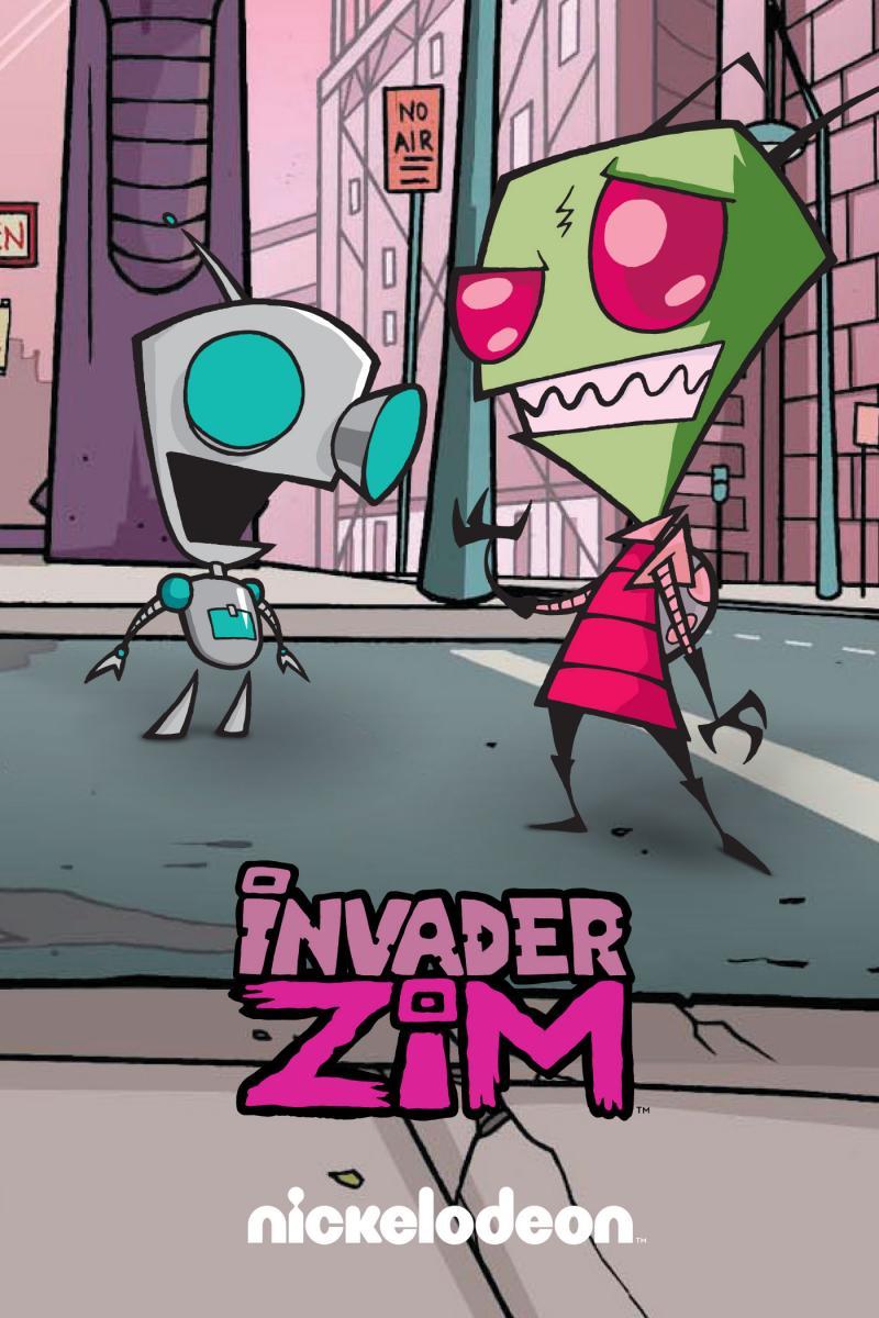 Personajes De Invasor Zim Gaz Dibujos Animados Zim Gaz 12, Diverso,