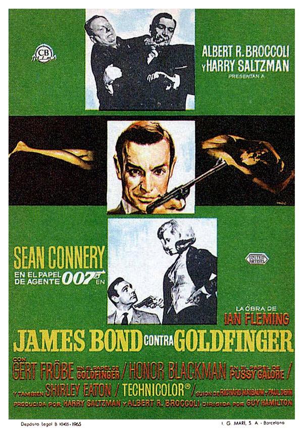 Sección visual de James Bond contra Goldfinger - FilmAffinity