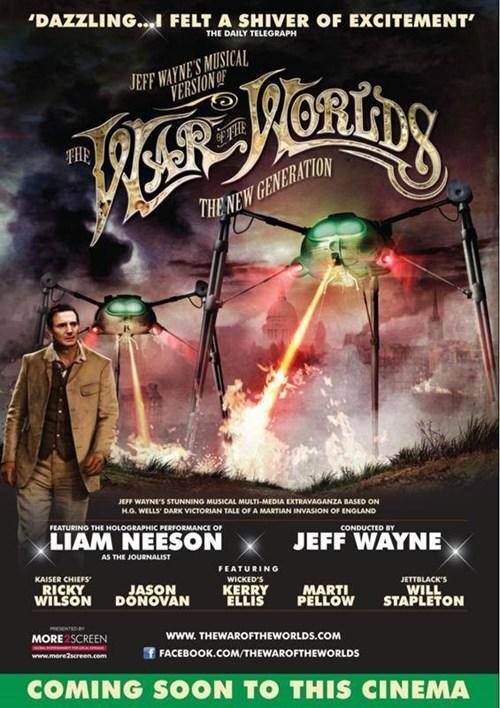 Jeff Wayne's Musical Version of the War of the Worlds Alive on Stage ...