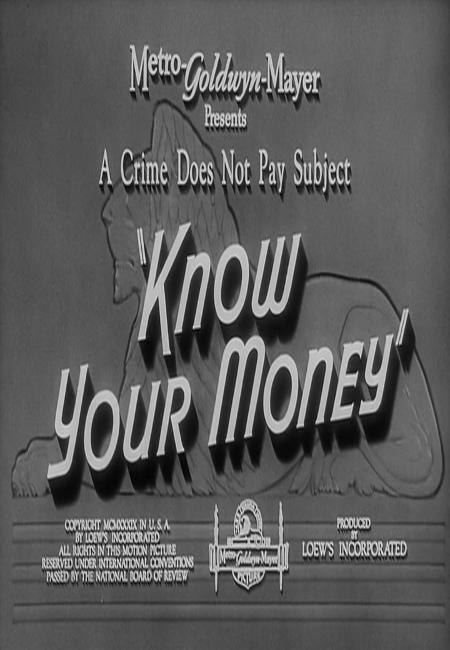Sección visual de Know Your Money (C) - FilmAffinity