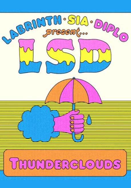 Sección visual de LSD Feat. Sia, Diplo, Labrinth: Thunderclouds (Vídeo ...
