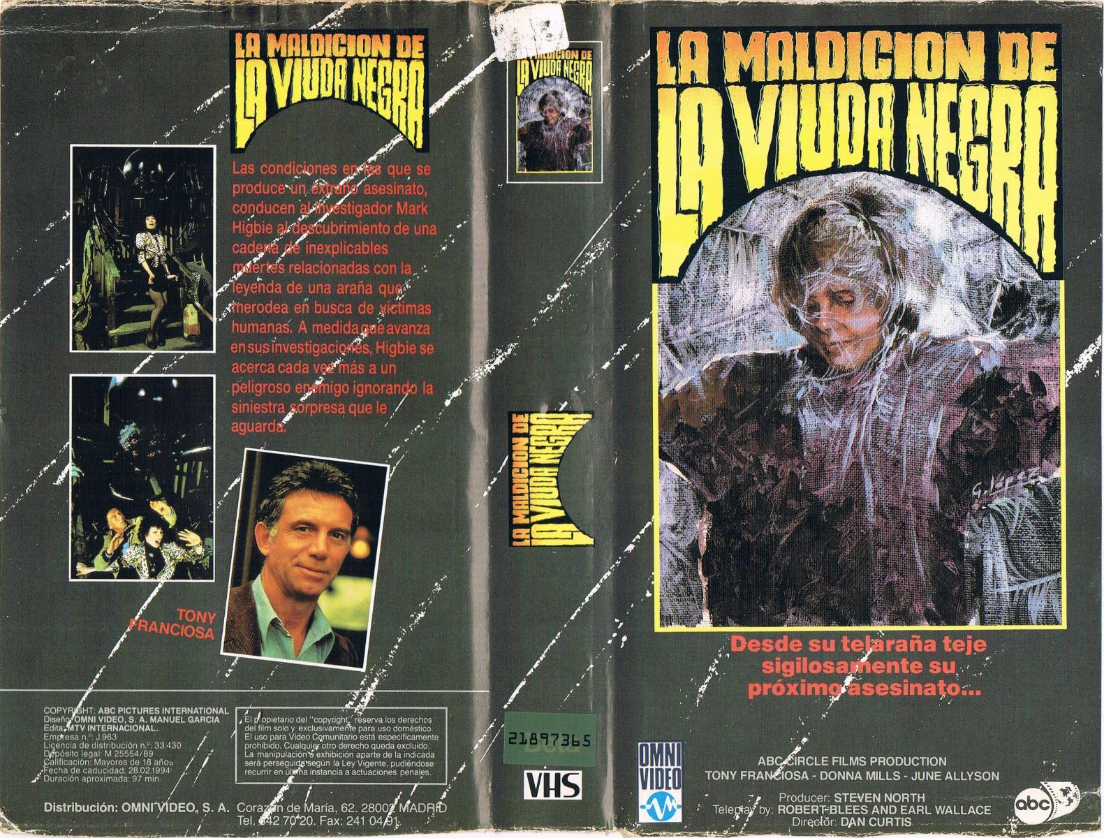Sección visual de La maldición de la viuda negra (TV) - FilmAffinity