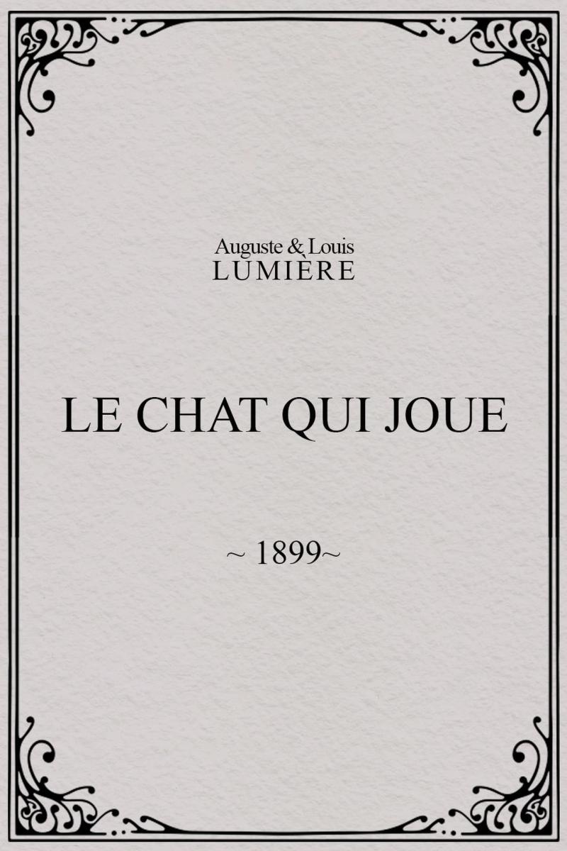 Image gallery for Le chat qui joue (S) - FilmAffinity