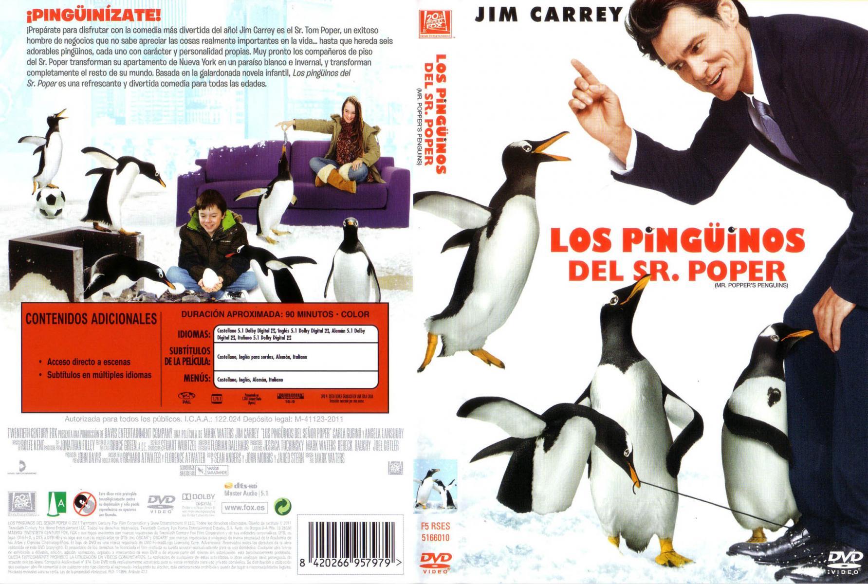 Sección visual de Los pingüinos del Sr. Poper - FilmAffinity