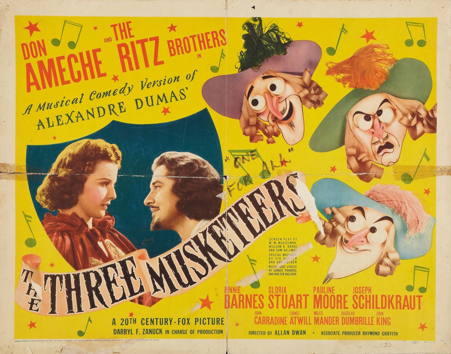 Sección visual de Los tres mosqueteros - FilmAffinity