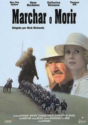 Sección visual de Marchar o morir - FilmAffinity