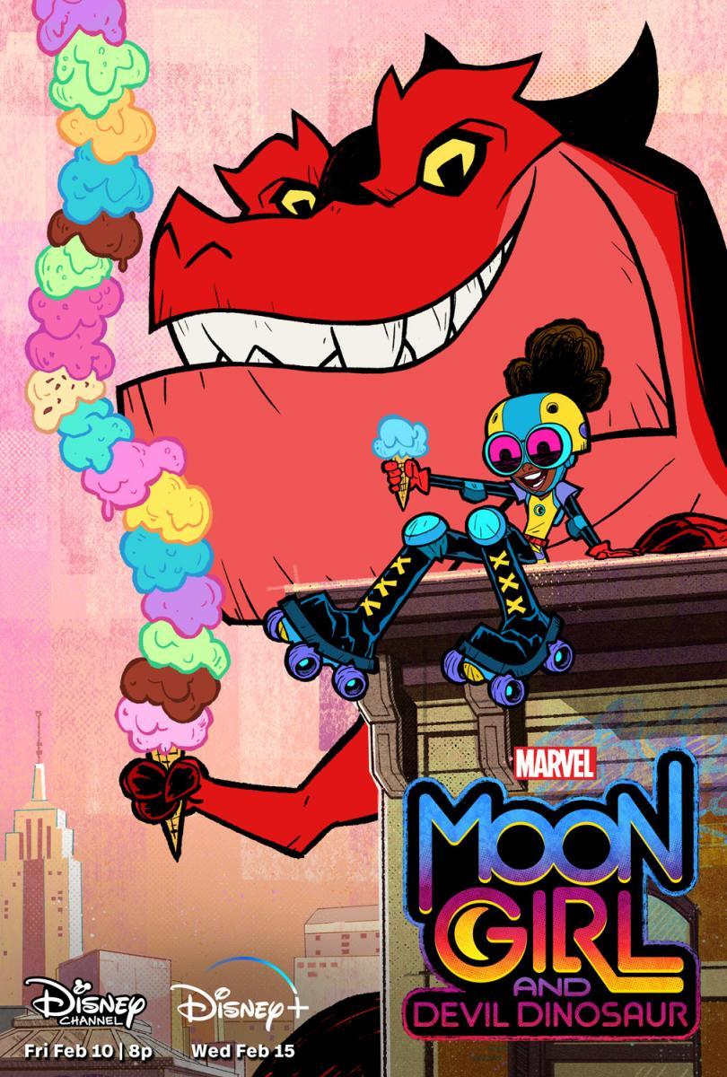 Sección visual de Marvel Moon Girl y Dinosaurio Diabólico (Serie de TV) - FilmAffinity