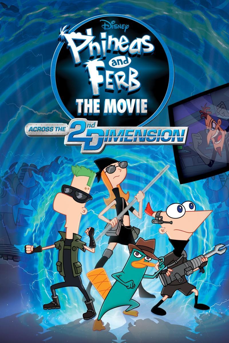Sección visual de Phineas y Ferb: A través de la segunda dimensión (TV ...