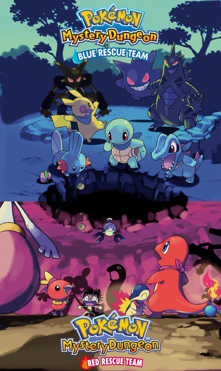 Image gallery for Pokémon Mystery Dungeon: Blue Rescue Team and Red ...
