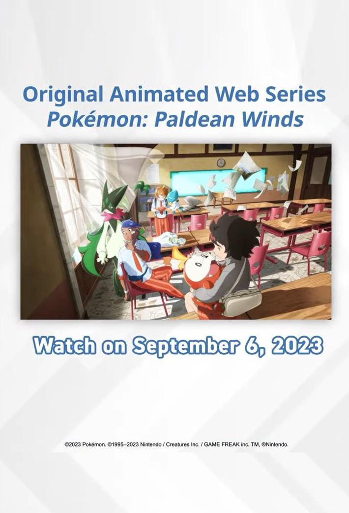 Sección visual de Pokémon: Vientos de Paldea (Miniserie de TV ...