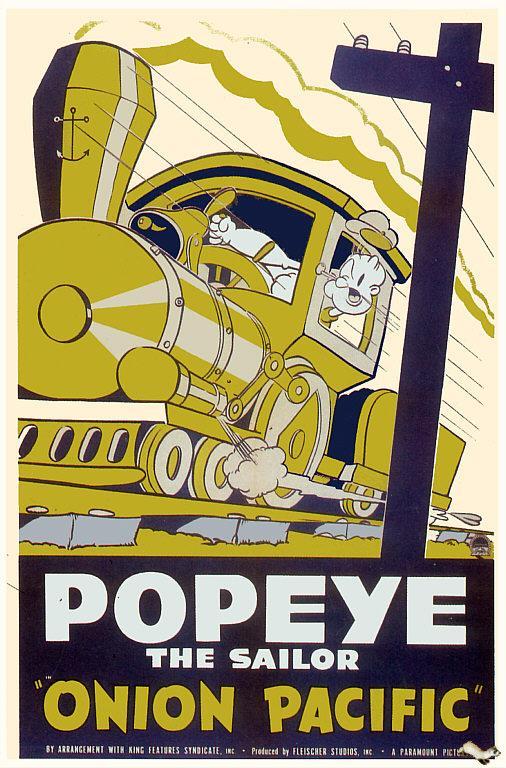 Sección visual de Popeye el Marino: Carrera de trenes (C) - FilmAffinity
