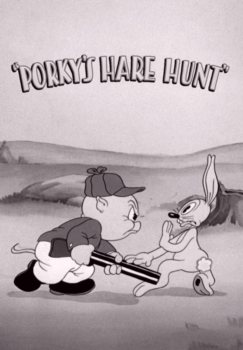 Sección visual de Porky: Porky cazador de liebres (C) - FilmAffinity