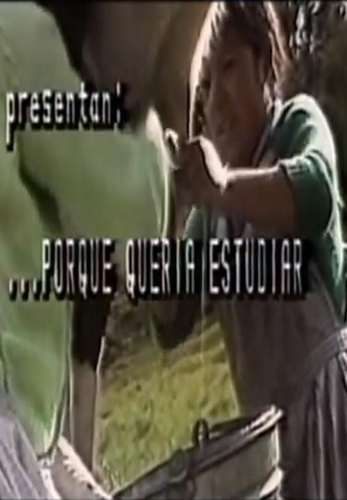 Sección visual de Porque quería estudiar - FilmAffinity