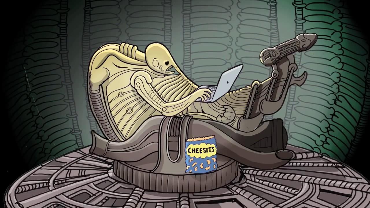 Sección visual de Prometheus: Space Jockey Blues (C) - FilmAffinity