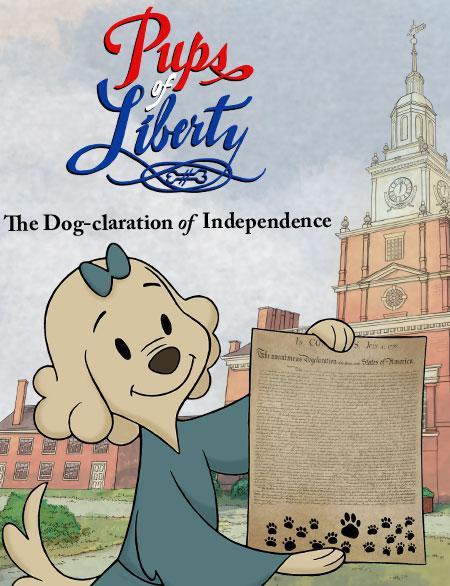 Sección visual de Pups of Liberty: The Dog-claration of Independence (C ...
