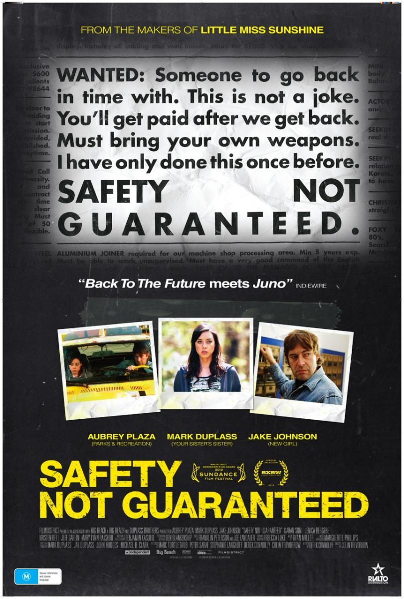 Image gallery for Safety Not Guaranteed - FilmAffinity