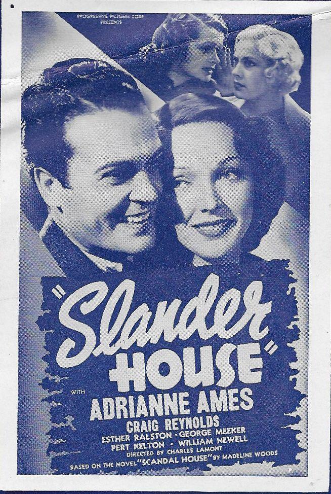 Sección visual de Slander House - FilmAffinity