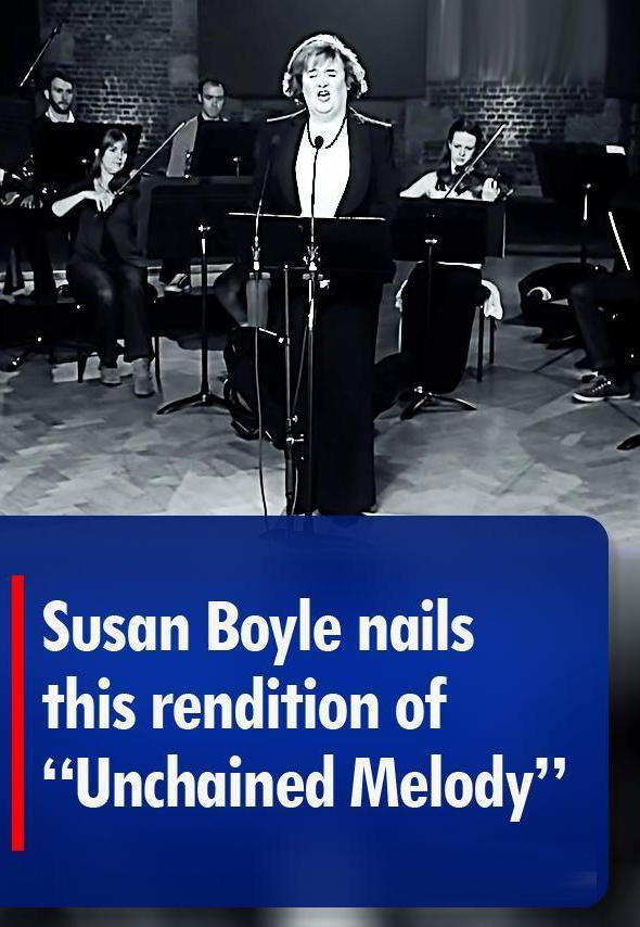Sección visual de Susan Boyle: Unchained Melody (Vídeo musical ...