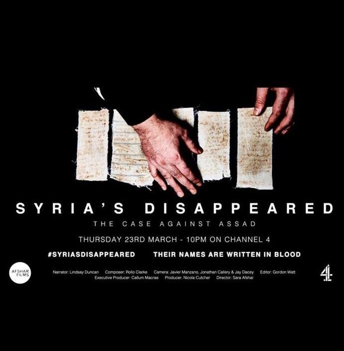 Image gallery for Syria's Disappeared: The Case Against Assad (TV ...