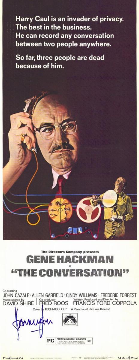 The Conversation 1974 Poster