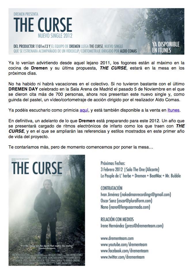 Sección visual de The Curse (C) - FilmAffinity