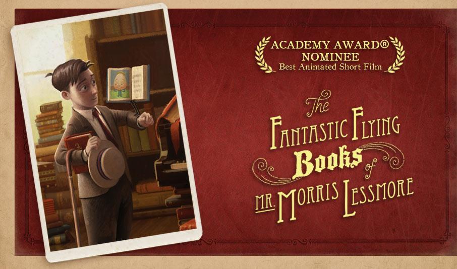 Sección visual de The Fantastic Flying Books of Mr. Morris Lessmore (C ...